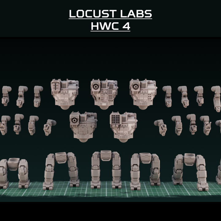 3D Printable 6mm HWC - 4 Series by Locust_Labs